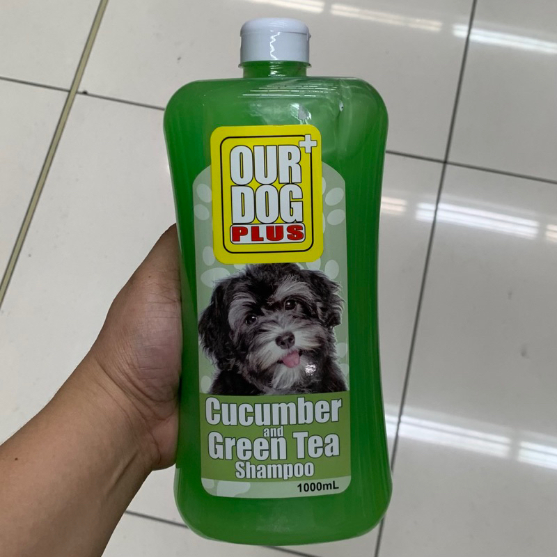 OUR DOG PLUS CUCUMBER & GREEN TEA DOG SHAMPOO 1000ml | Shopee Philippines