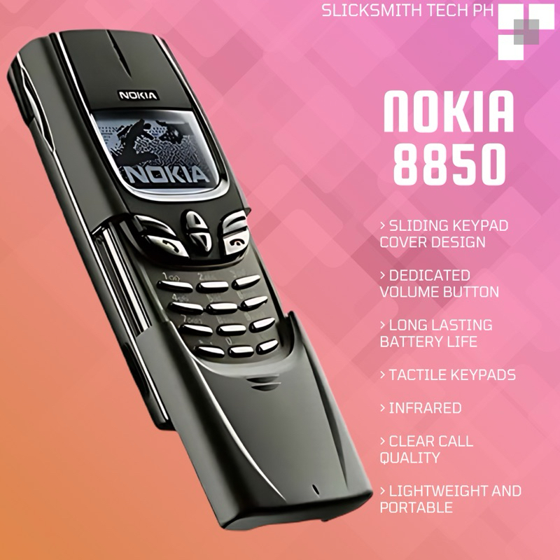 Nokia 8850 Openline | Vintage Phone | Shopee Philippines
