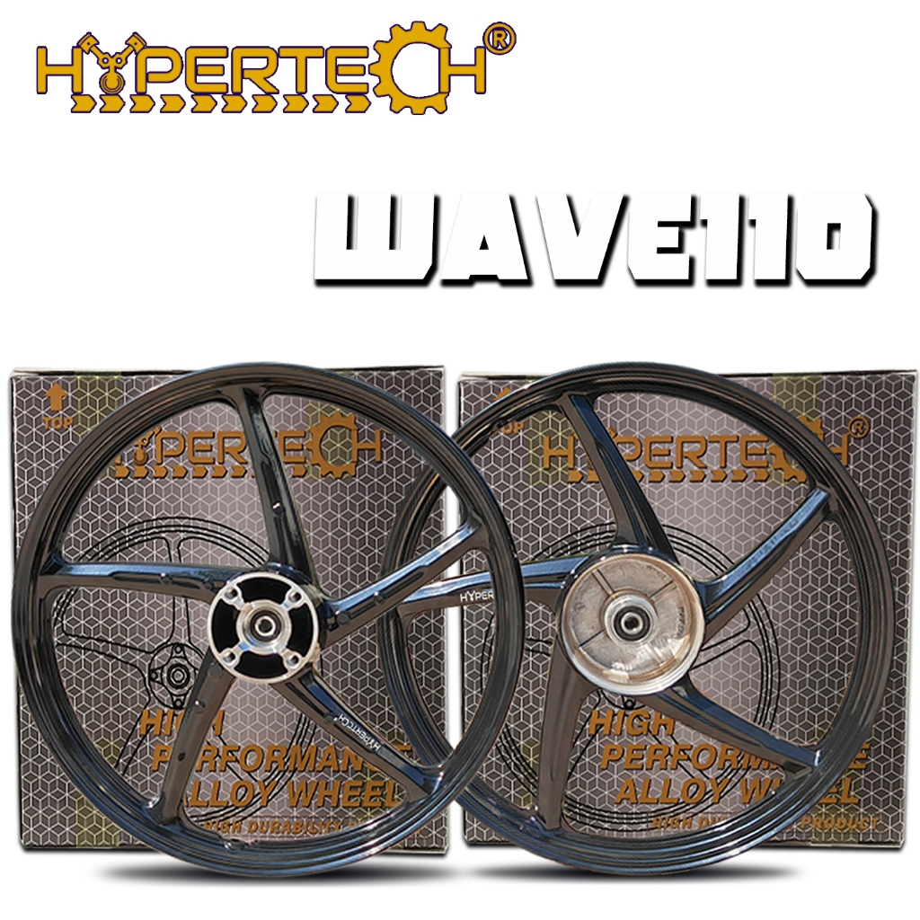 hypertech Mags Thailand version 5 Spokes For HONDA RS125 fi WAVE110 ...