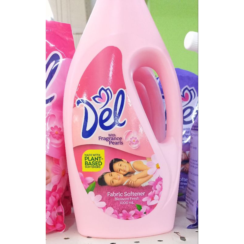 Del Fabric Softener Blossom Fresh 1Liter | Shopee Philippines