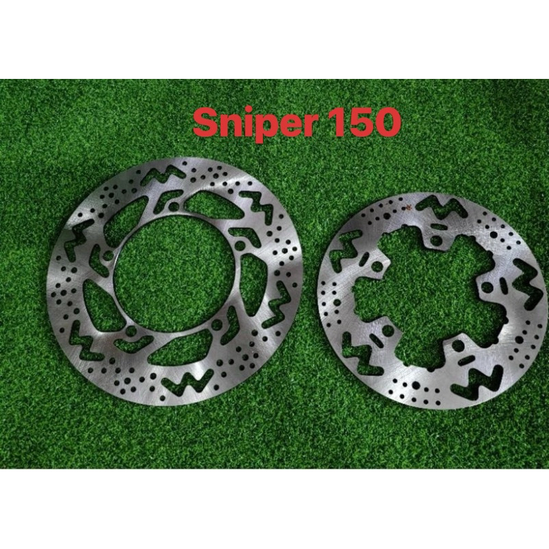 Sniper 150 lighten disk front and rear one set | Shopee Philippines