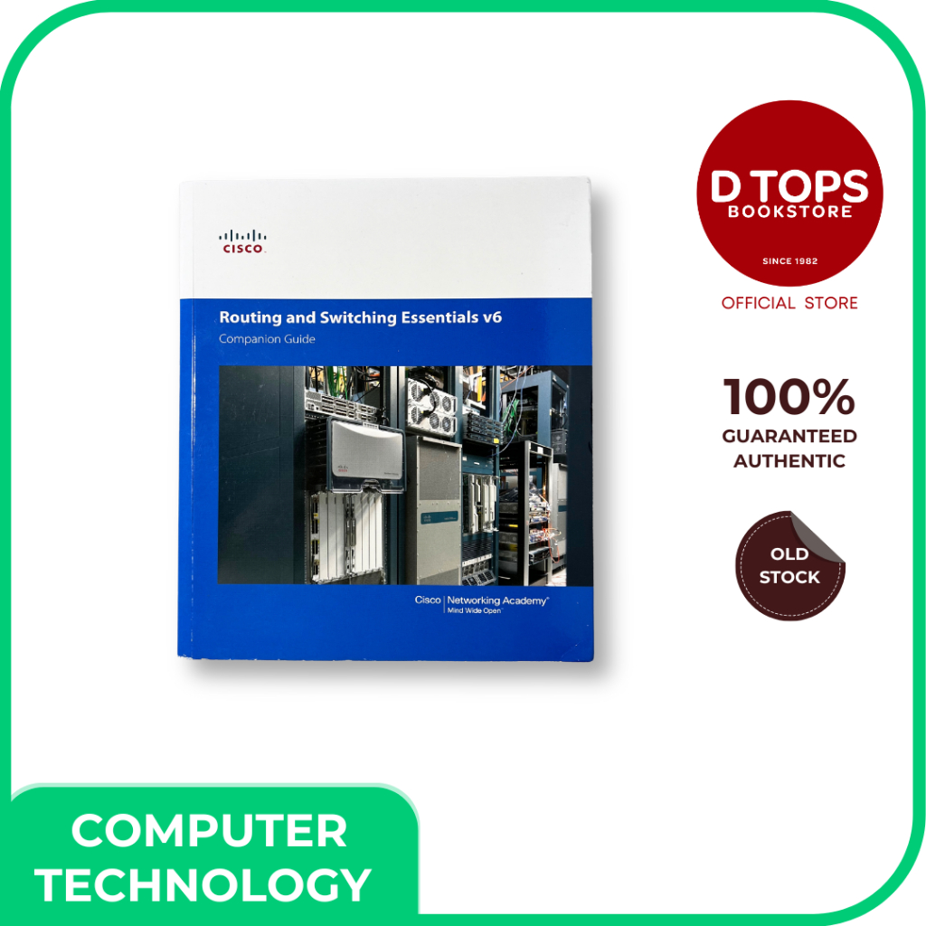 CISCO ROUTING AND SWITCHING ESSENTIALS v6 Companion Guide | Shopee ...