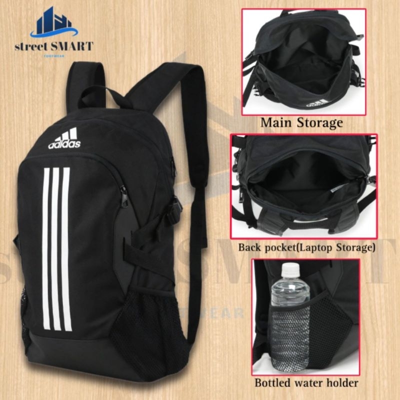 Korean Fashion Adidas Unisex Power V Backpack | Shopee Philippines