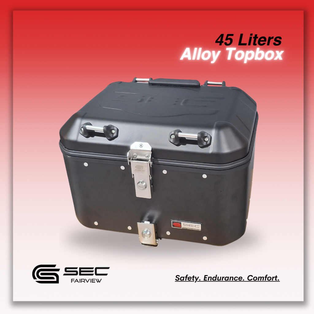 SEC ALLOY TOP BOX THUNDER CAGE 47L | Shopee Philippines