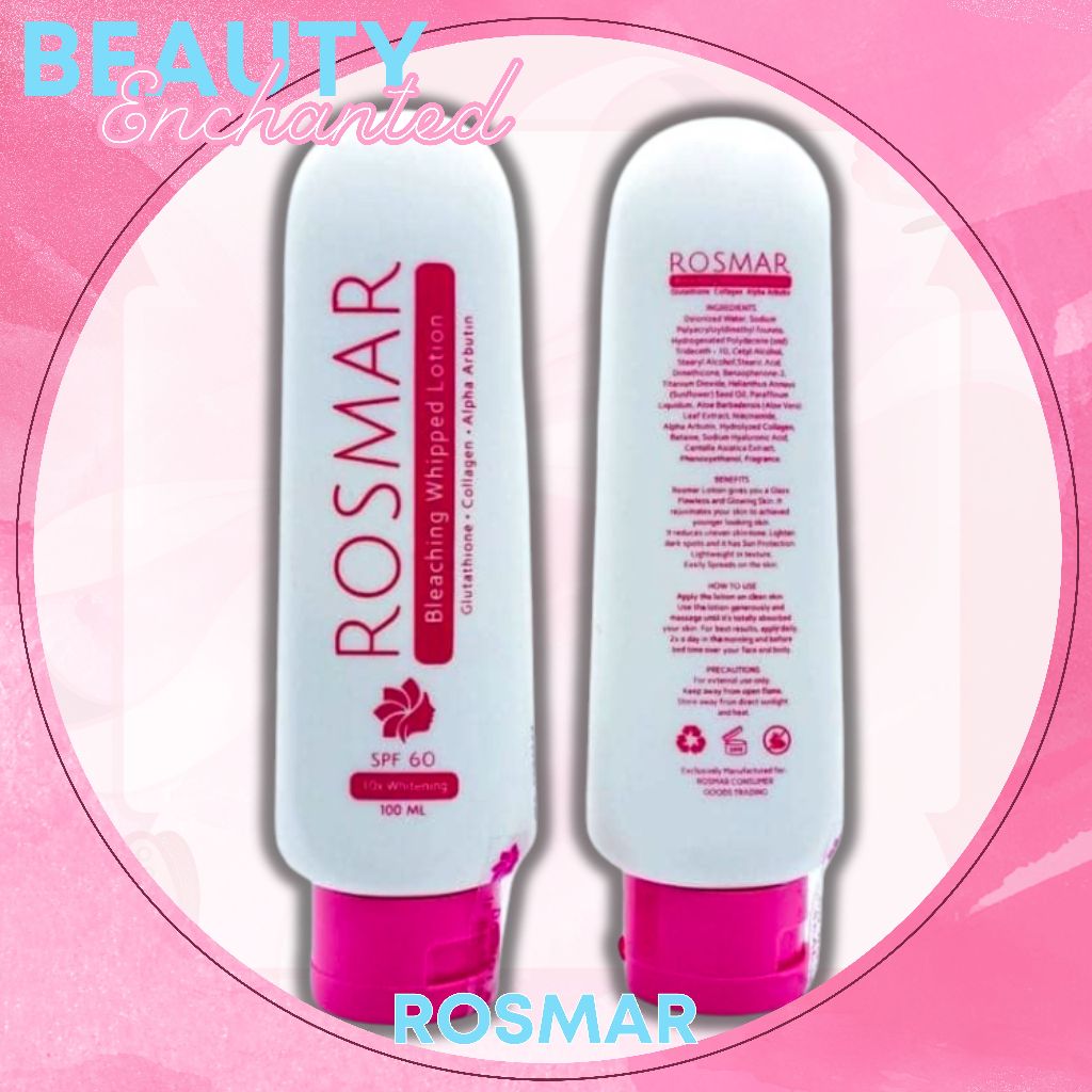 Rosmar Bleaching lotion 100ml | Shopee Philippines