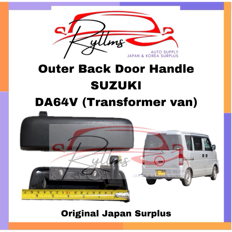 Outer Back Door Handle Suzuki DA64V (Transformer van) | Shopee Philippines