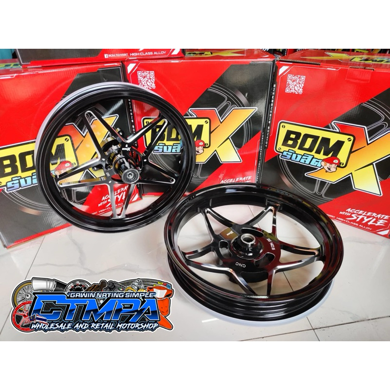 BOM X 14s STAR MAGS MIO SPORTY / AEROX V1 / V2 / NMAX V2 | Shopee ...