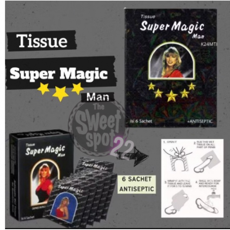 MAGIC TISSUE SUPER 6 sachet in a box | Shopee Philippines