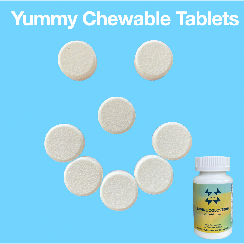 Colostrimune Chewables (For all Ages, with Bovine Colostrum, Vitamins ...