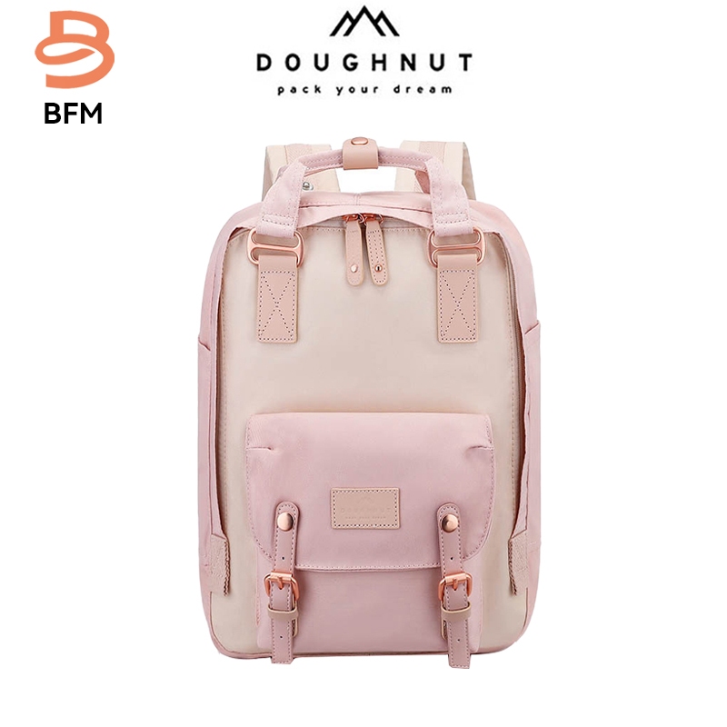 BFM Doughnut macaron backpack Waterproof nylon backpack Men travel ...