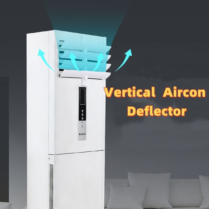 Vertical Aircon Deflector Air Conditioner Windshield Adjustable Aircon ...