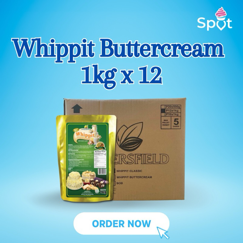 1 BOX Buttercream WhippIt 1kg |August 2025 Expiry | Shopee Philippines