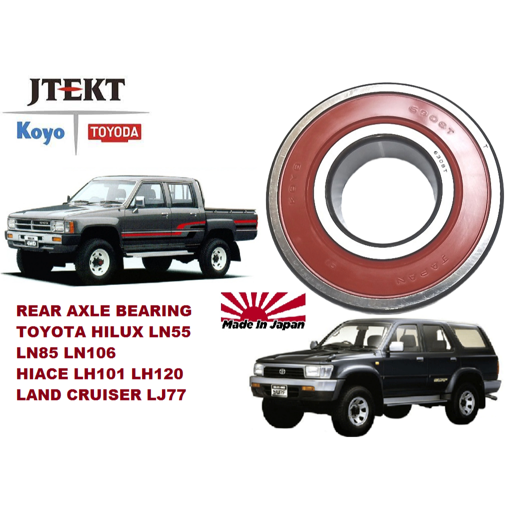 KOYO REAR AXLE BEARING TOYOTA HILUX LN55 LN85 LN106 LN145 HIACE LH101 ...