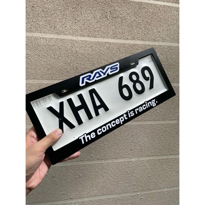 Rays Plate Number Frames | Shopee Philippines