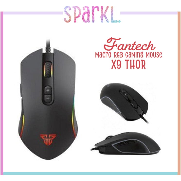 FANTECH X9 Thor Macro RGB Gaming Mouse | Shopee Philippines