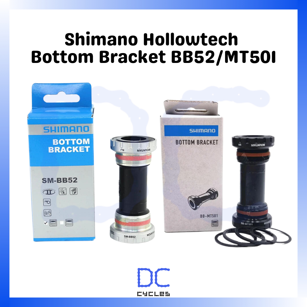 Shimano hollowtech bottom bracket Deore BB52 / MT501 | Shopee Philippines