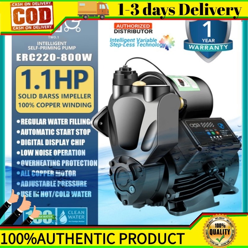 220V Self Priming Booster Pump Automatic Intelligence Constant Pressure ...