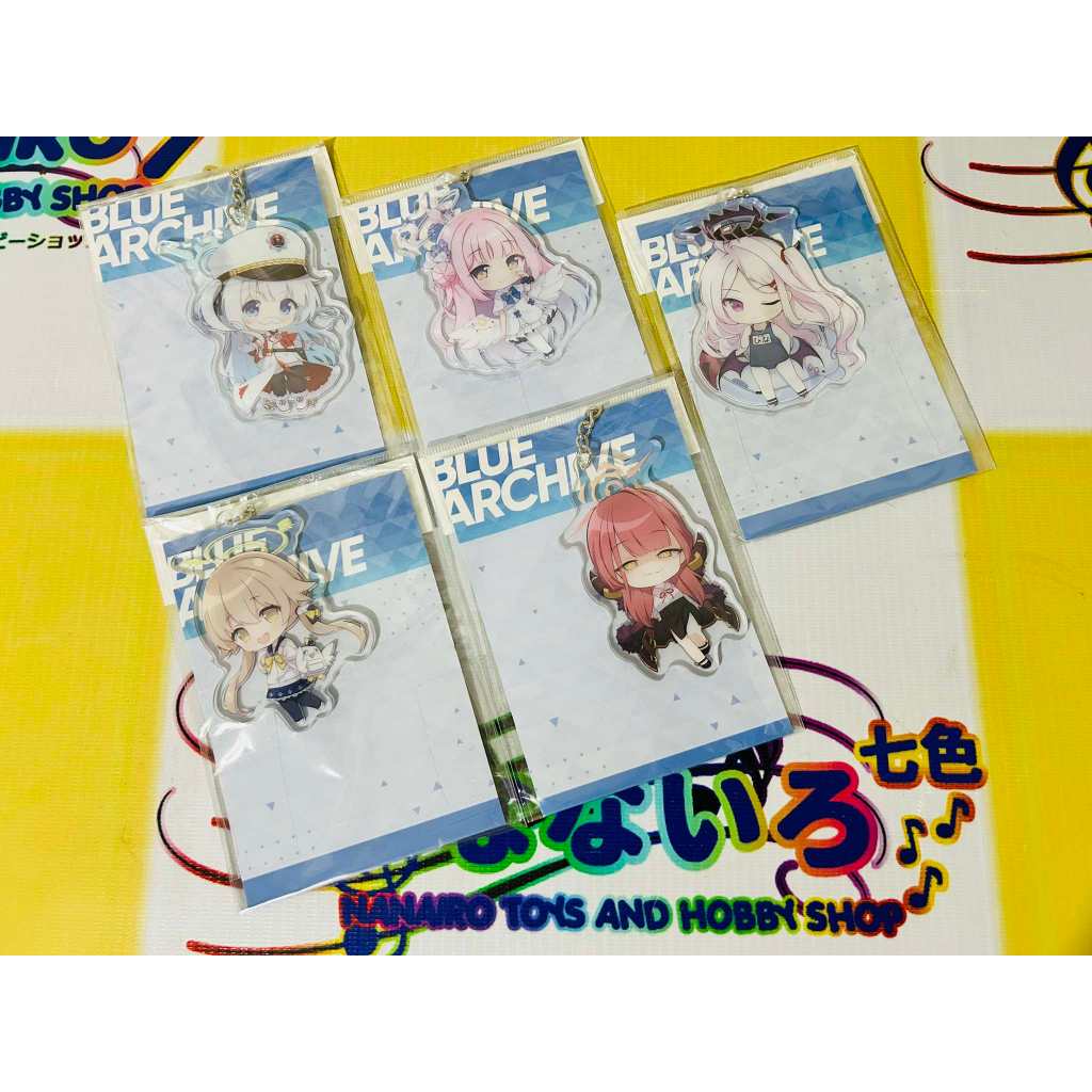 Blue Archive Chibi Acrylic Keychain | Shopee Philippines