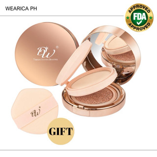 DW 2in1 Powder Cushion All in one Oil control Long lasting Waterproof ...