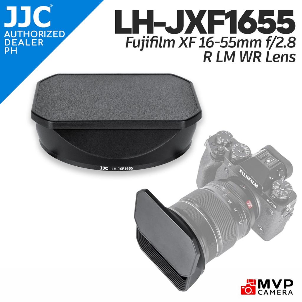 JJC LH-JXF1655 Lens Square Hood Squarehood for Fuji 16-55mm f2.8 Lens ...