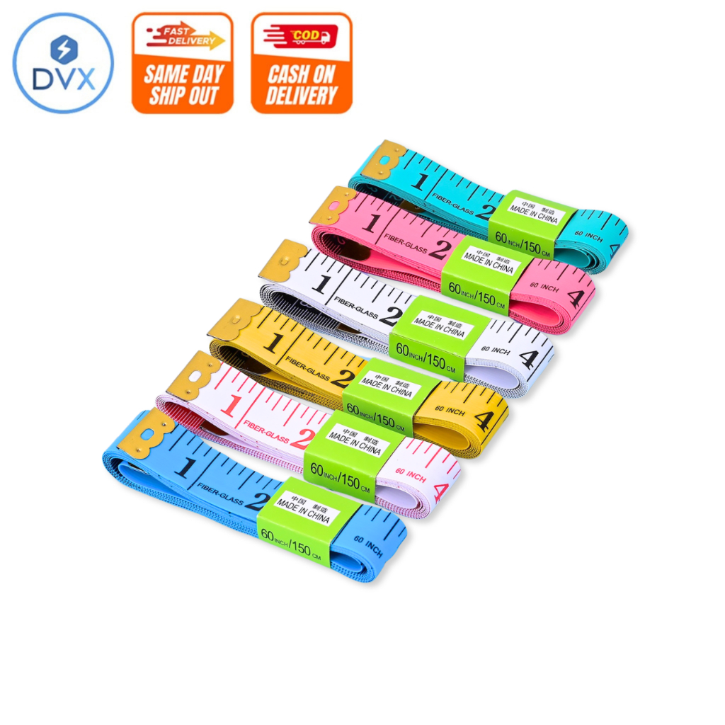 DVX Colored Tape Measure #779 Tailoring Measuring Tools Metro Panukat ...