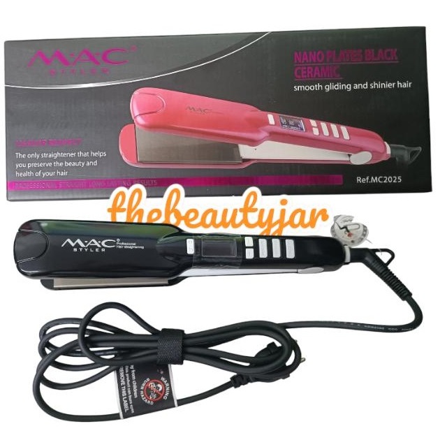 Mac styler hair iron black 450F original MC-2025 | Shopee Philippines