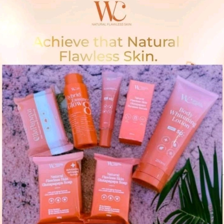 WC Natural Flawless Skin Complete Set (Lotion, Toner, Dual Soap ...