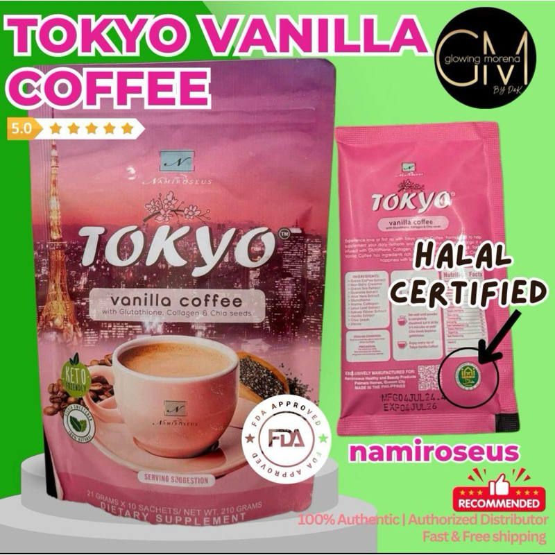 Namiroseus Tokyo Vanilla Slimming Coffee (New Packaging) | Shopee ...
