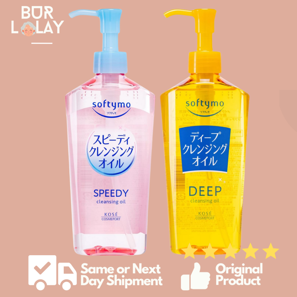 Softymo Biore Speedy Kose Cleansing Oil Pump Refill Makeup Remover ...