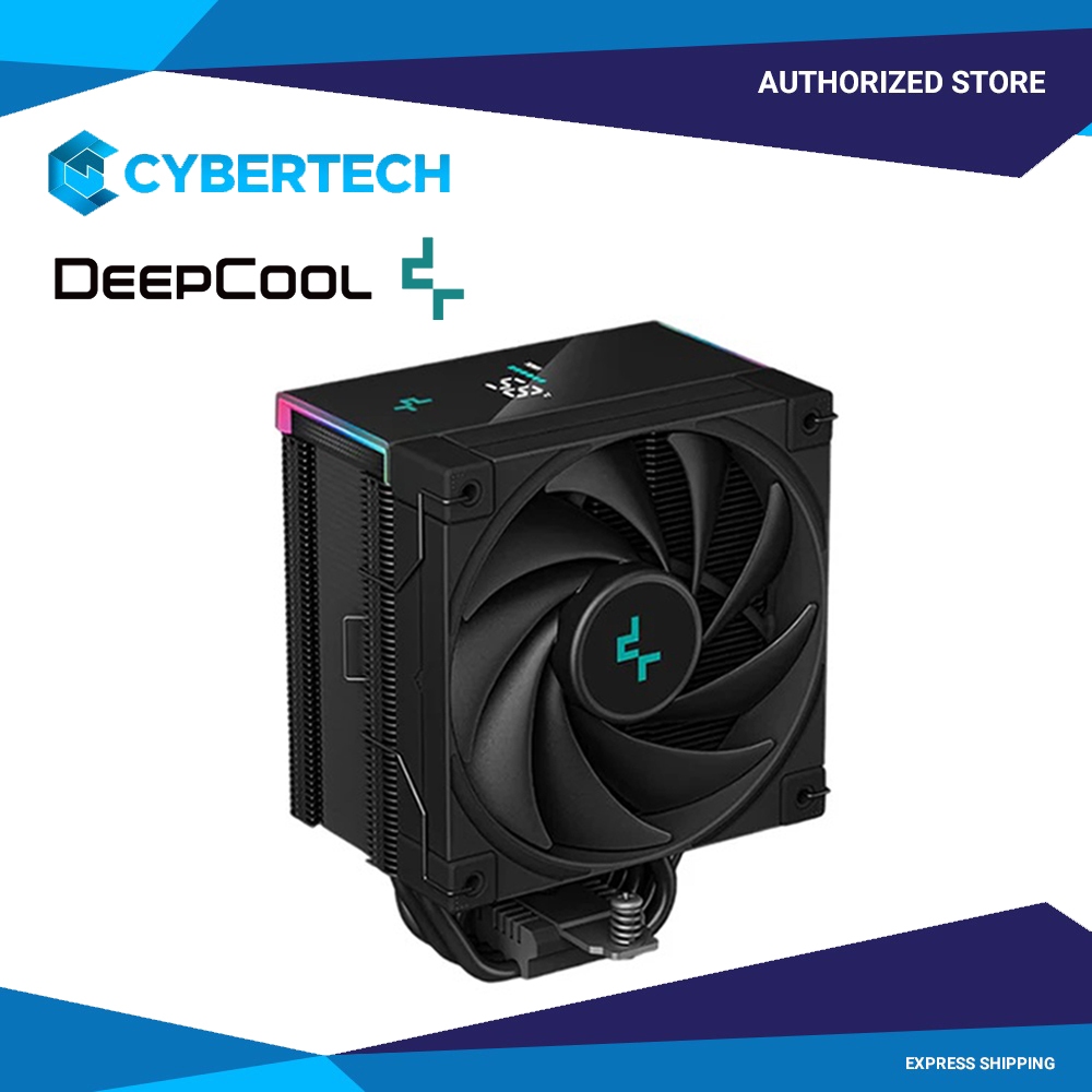 DeepCool AK500S Digital Air Cooler Single Tower Real-Time CPU Status ...