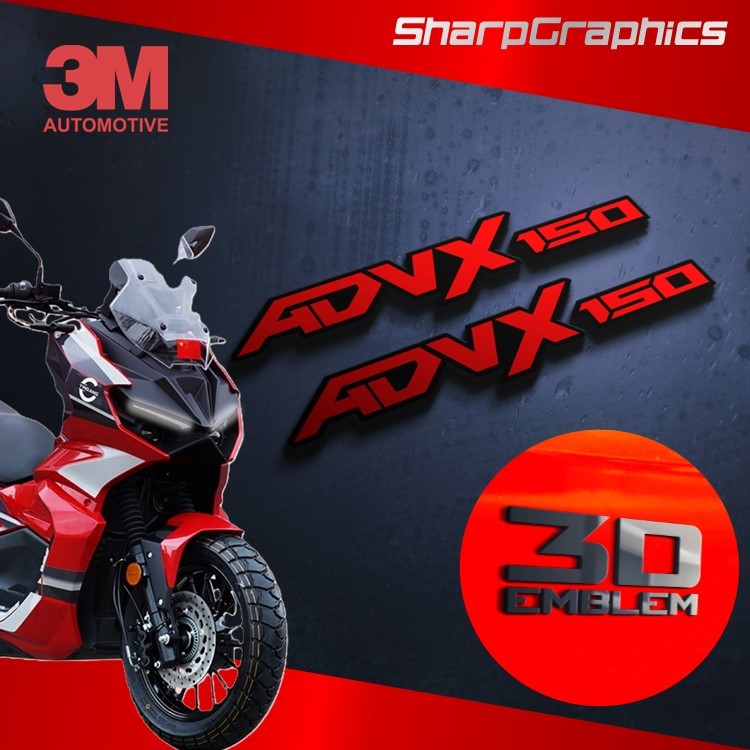 RUSI Adventure X 150 3D Emblem | Shopee Philippines