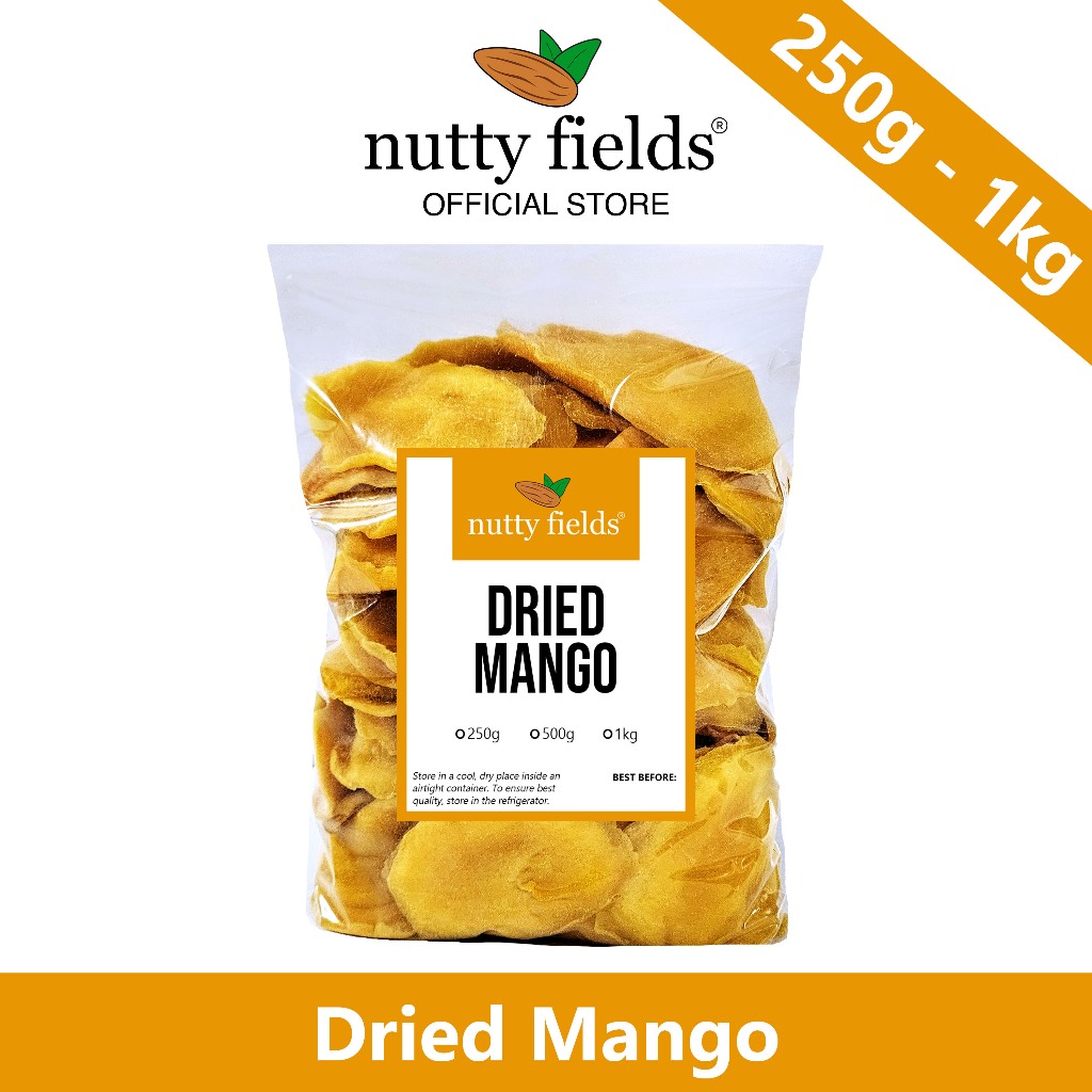 Dried Mango (250g - 1kg) by Nutty Fields | Shopee Philippines