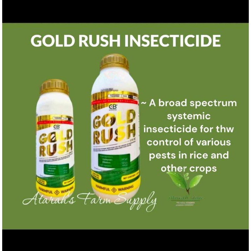 RUSH GOLD Insecticide 500ml & 1L | Shopee Philippines