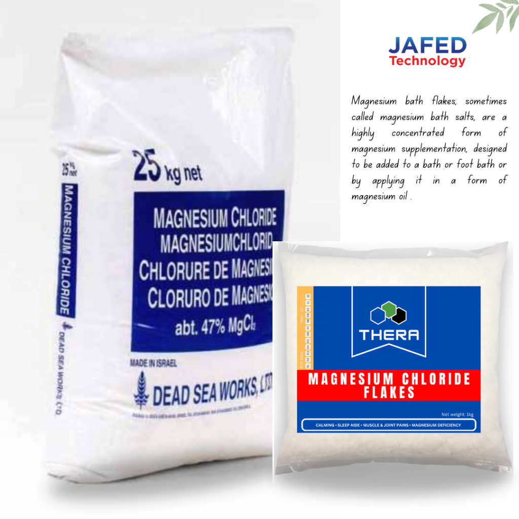 25kgs Magnesium Chloride Flakes Dead Sea Salt from Israel For making ...