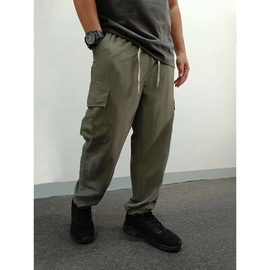 Urban pipe 6pocket cargo pants with bottom garter | Shopee Philippines