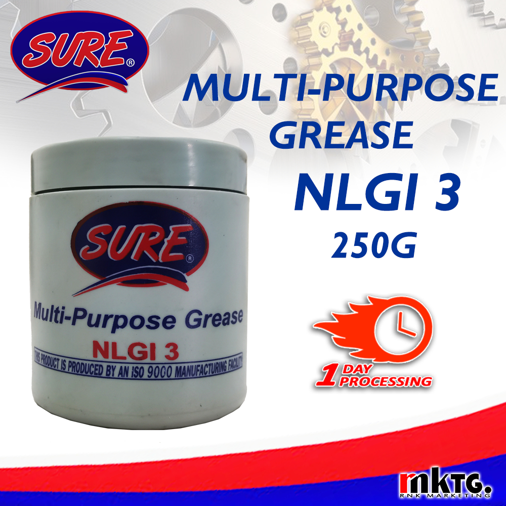 Sure Grease NLGI 3 (Sure® Multi-Purpose Grease ) | Shopee Philippines