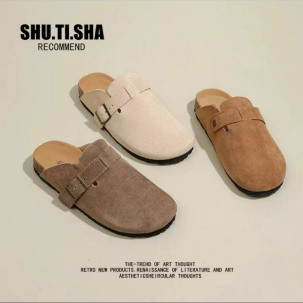 ON SALE Clogs Korean Version Of The Half-Slipper Comfortable Mules ...