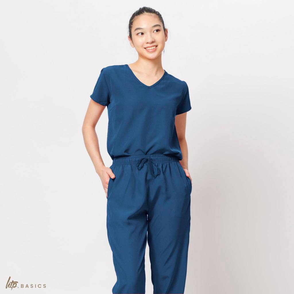 HTP Basics Women's Unifit Scrub Suit/Scrubs For Nurse/Doctor Uniform ...