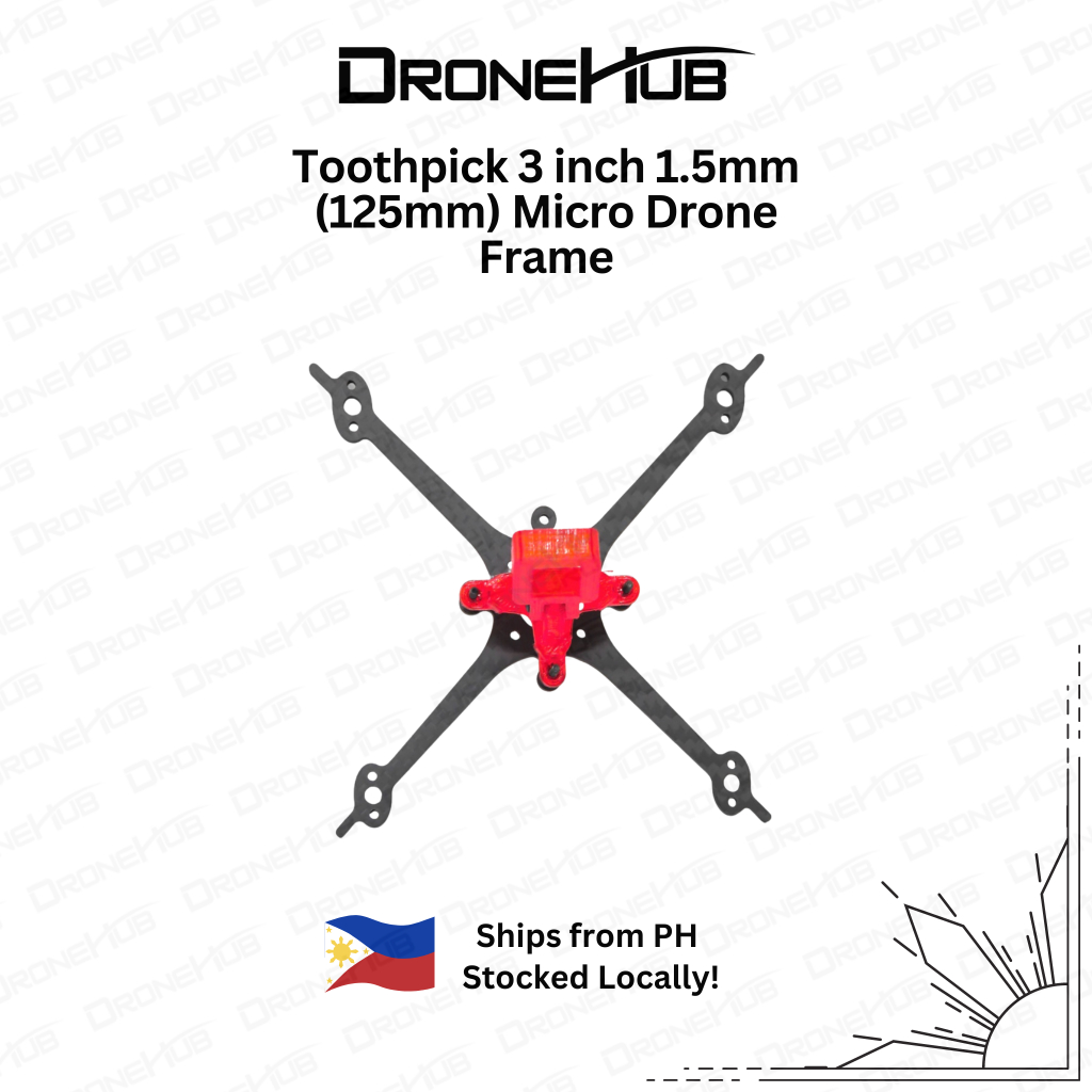 Toothpick 3 inch 1.5mm (125mm) Micro Drone Frame | Shopee Philippines