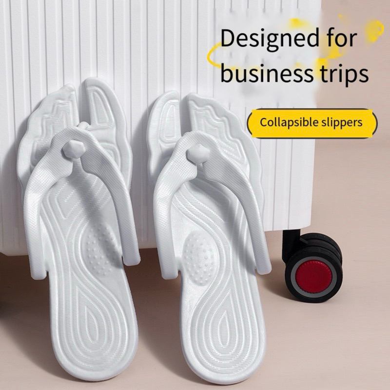 Reusable Travel Portable Sandals Unisex Foldable Hotel Concert Flip ...