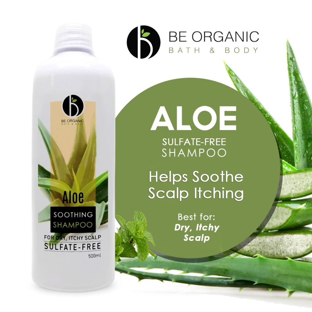 Be Organic Sulfate-free Aloe Shampoo [ 500ML ] | Shopee Philippines