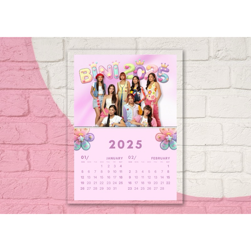 2025 Bini Desk Calendar | Shopee Philippines