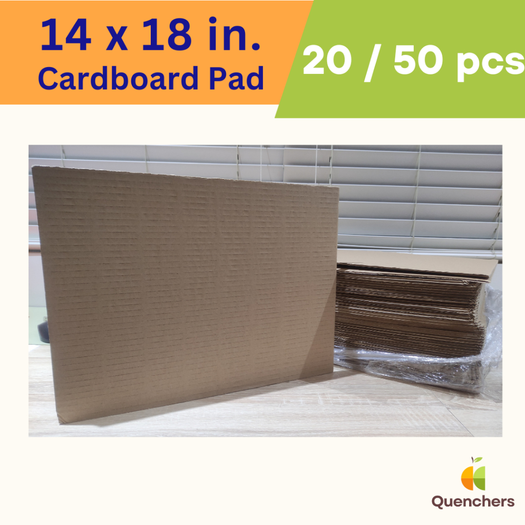 14x18 Inch Cardboard Pad (20pcs / 50pcs) | Shopee Philippines