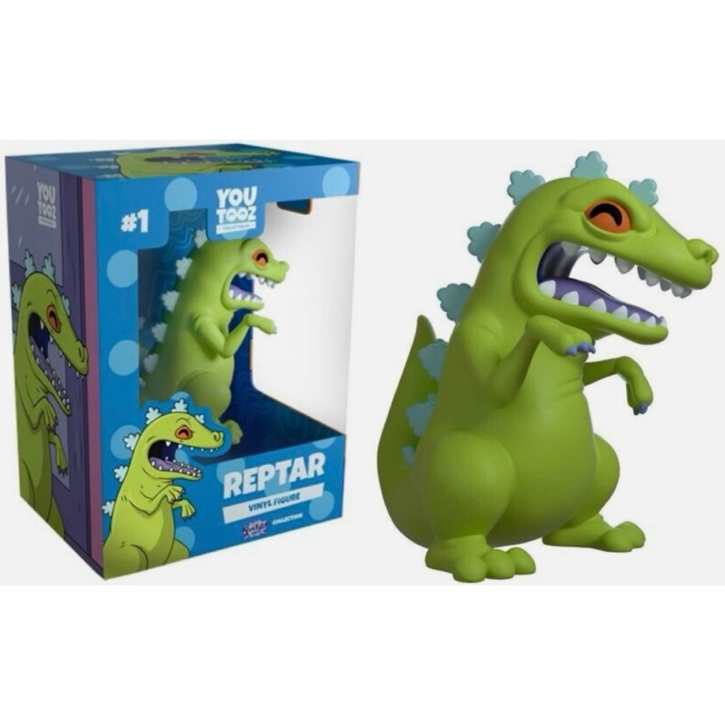 Reptar T-Rex Vinyl Action Figure by Youtooz x Rugrats | Shopee Philippines