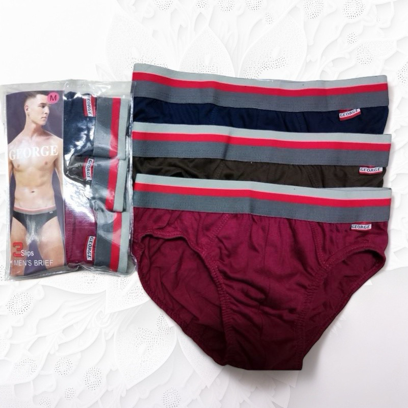 George Brief High Quality 3IN1 (OUTSIDE GARTER) | Shopee Philippines