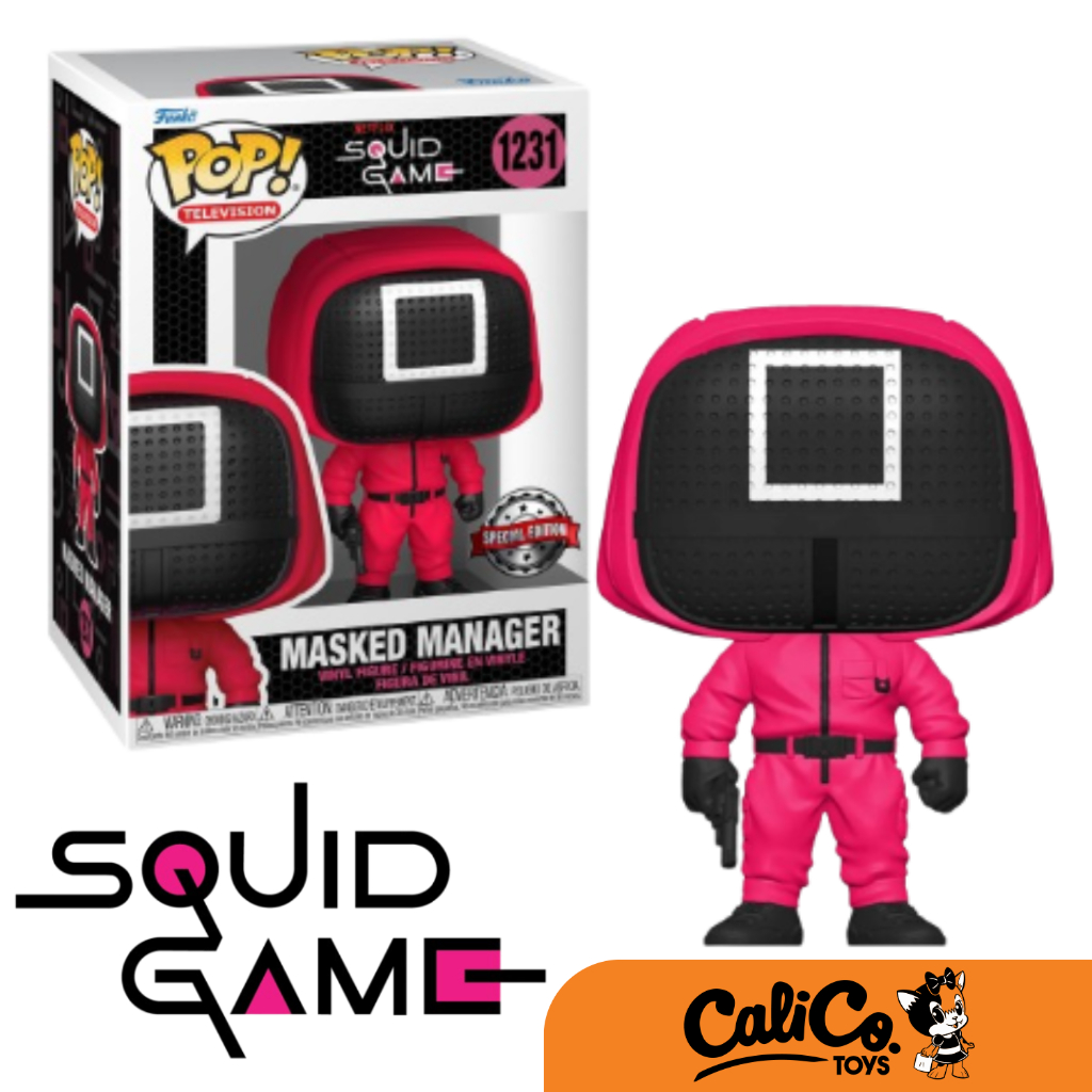 Funko POP! Television: Squid Game - Masked Manager (Special Edition ...