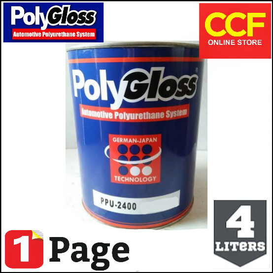 Polygloss Urethane Paints White Black Red Blue Yellow Orange Maroon ...