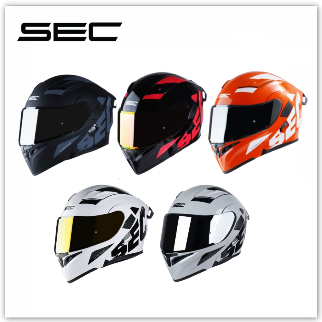 Sec Modular Helmet for Motorcycle - Whirlwind Solid Gloss/Matte (XS-XL ...