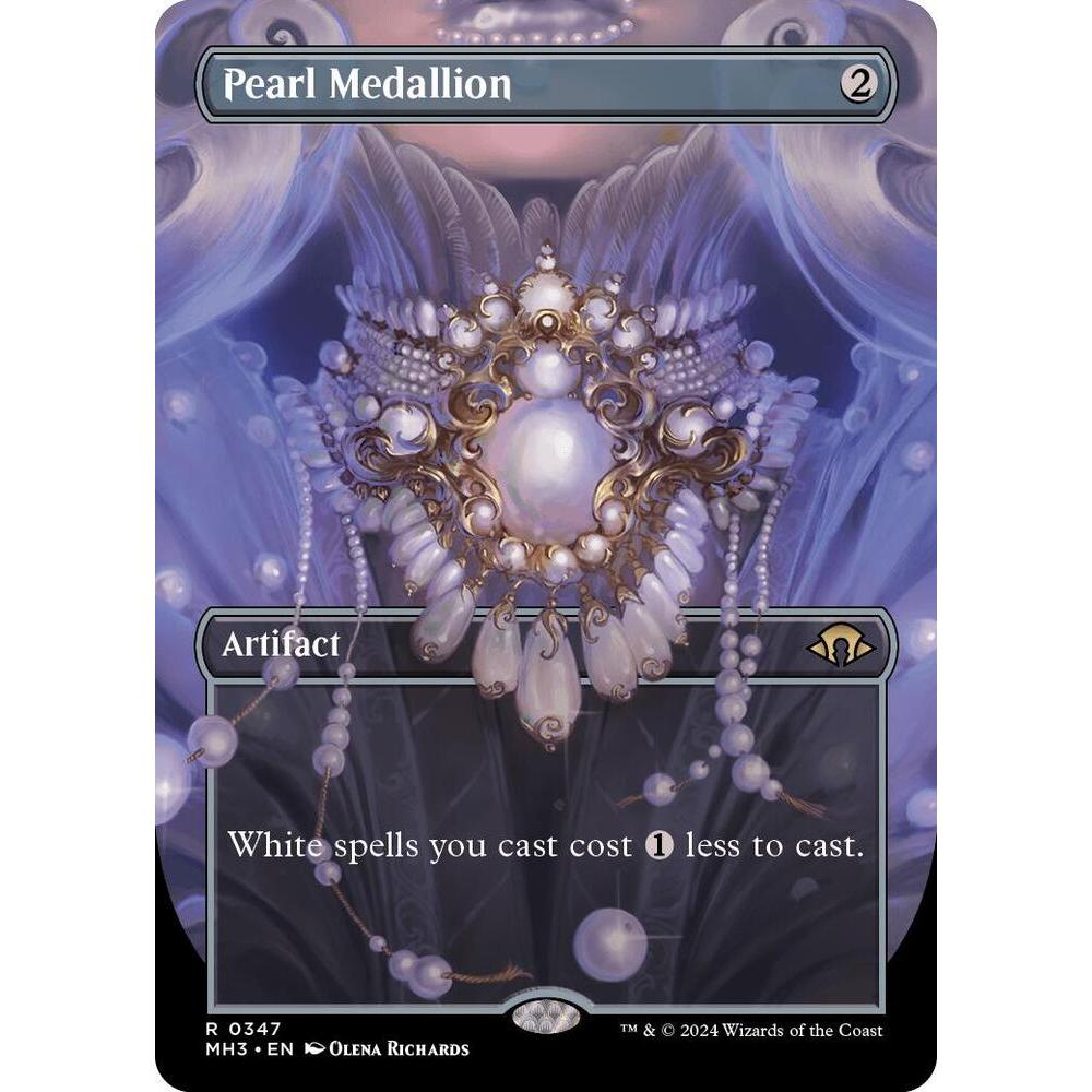 Magic: The Gathering | Pearl Medallion (BL) - Modern Horizons 3 (MH3 ...