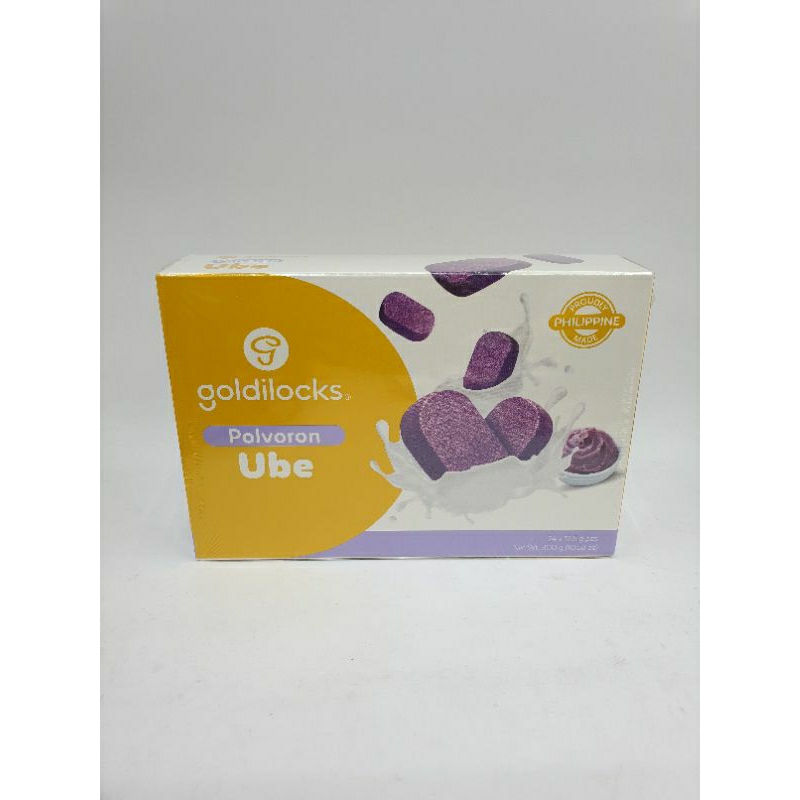 Goldilocks Ube Polvoron Box Pasalubong (24 pcs. 300g) | Shopee Philippines